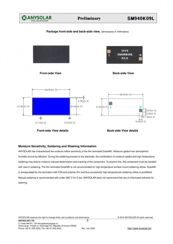 SM940K09L datasheet page 3