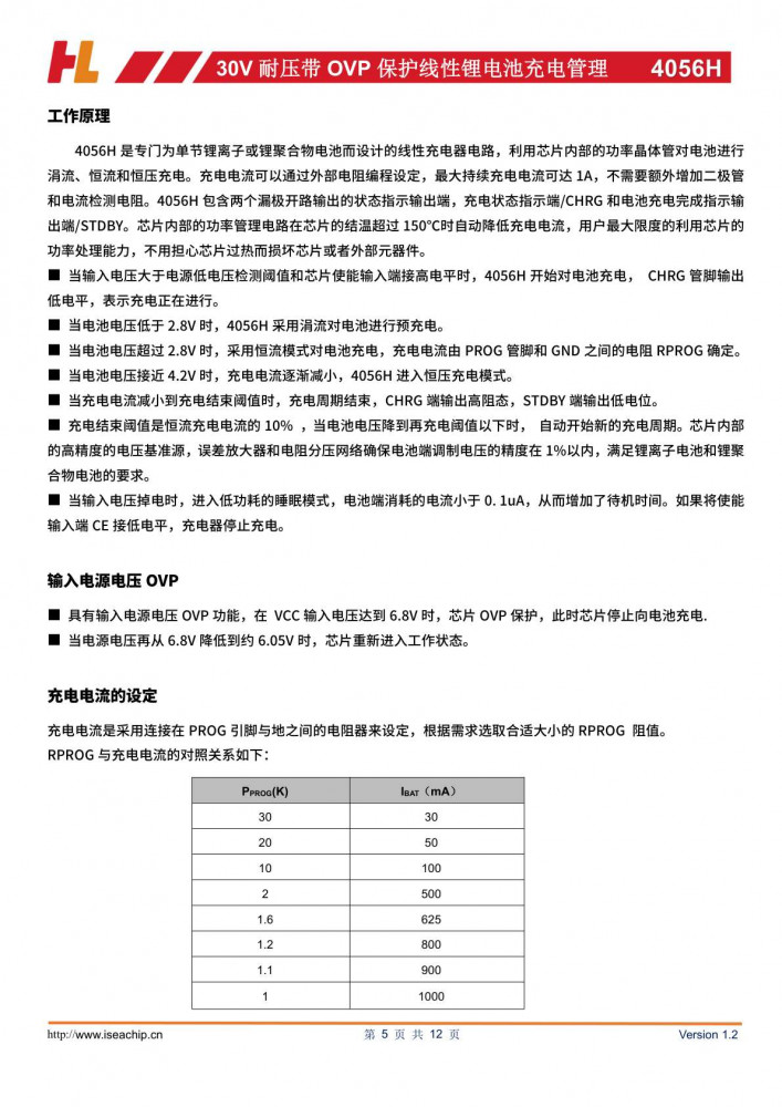 4056H datasheet page 5