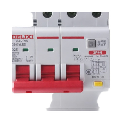 Delixi Electric DZ47SLEN2D25 Miniature Residual Current Circuit Breaker
