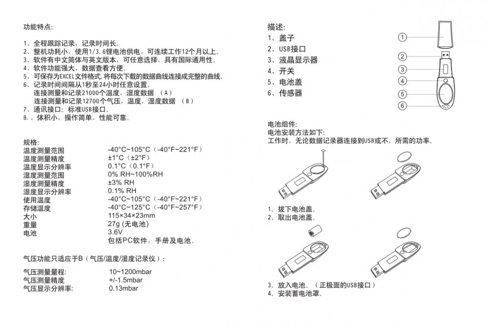 HT-161 manual page 2