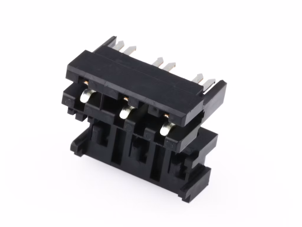 5.00mm Pitch Appli-Mate RAST Power Female Connector, 3 Circuits, Positions C, D, E and F Removed, Open Endwalls, Polarizing Rib Between Circuits 1 and 2, Glow-Wire Capable for sale