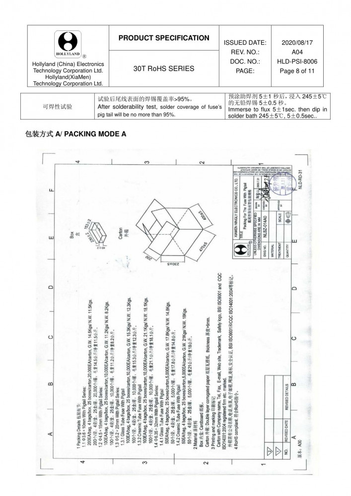 HOLLY 30T specification page 8