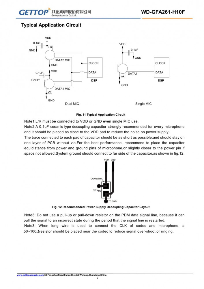 WD-GFA261-H10F datasheet page 7