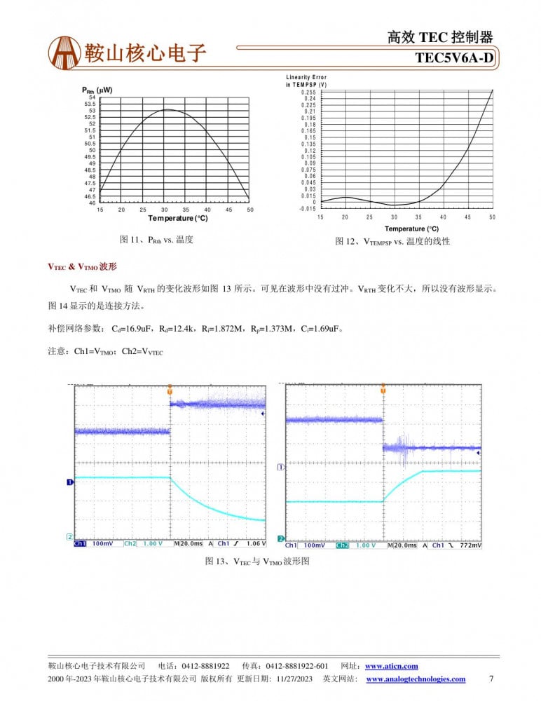 TEC5V6A-D technical document page 7
