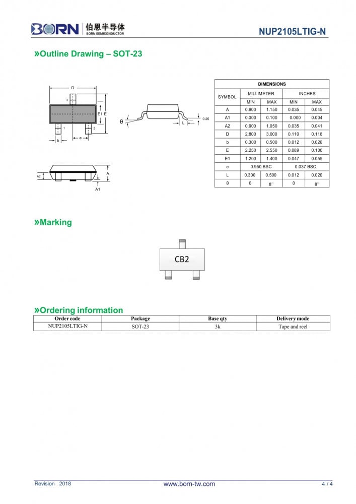 NUP2105LT1G-N datasheet page 4
