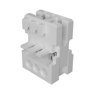 5.00mm Appli-Mate RAST 2.5 IDT Housing, Direct/Indirect, Female, 2 Circuits, Position Keys B & D Removed, Polarizing Rib Between Circuits 2 & 3 for sale