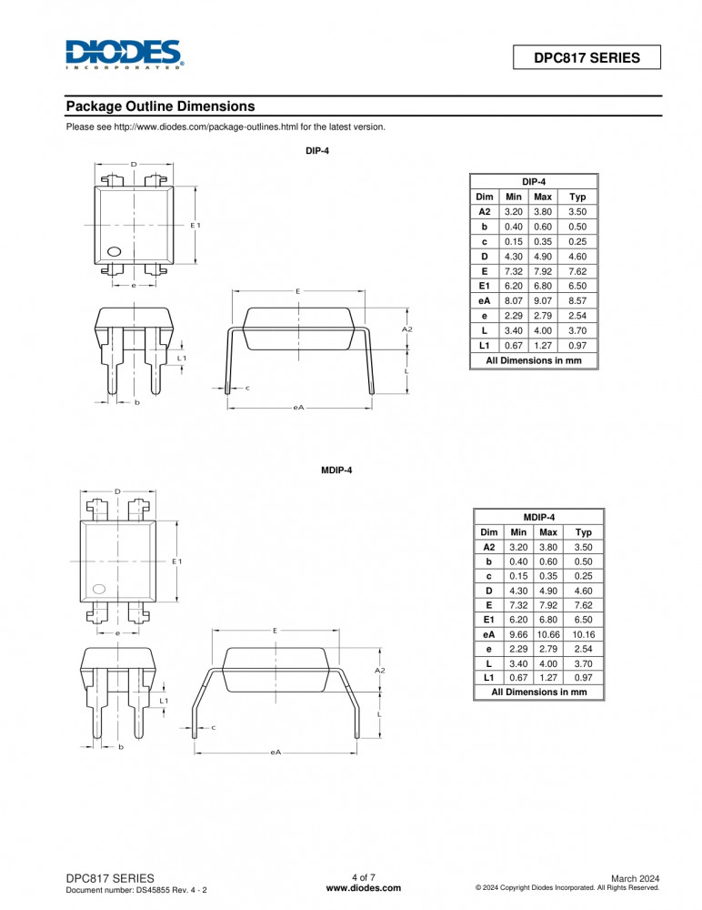 DPC817S-B-TR datasheet page 4