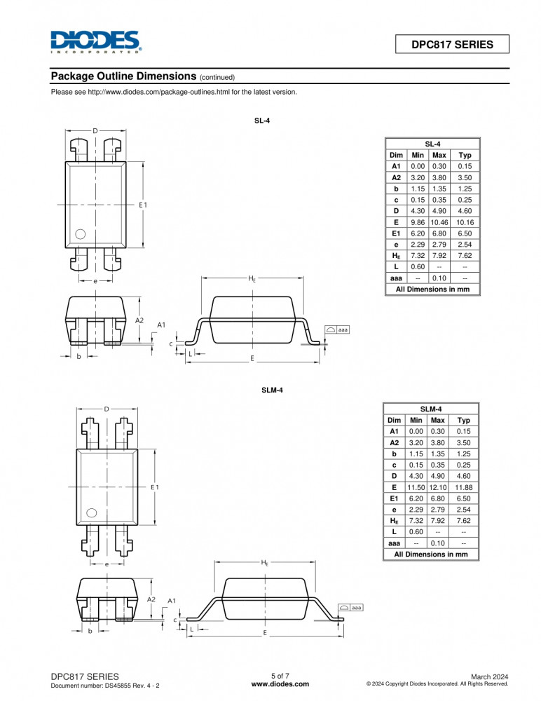 DPC817S-B-TR datasheet page 5