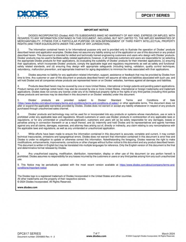 DPC817S-B-TR datasheet page 7