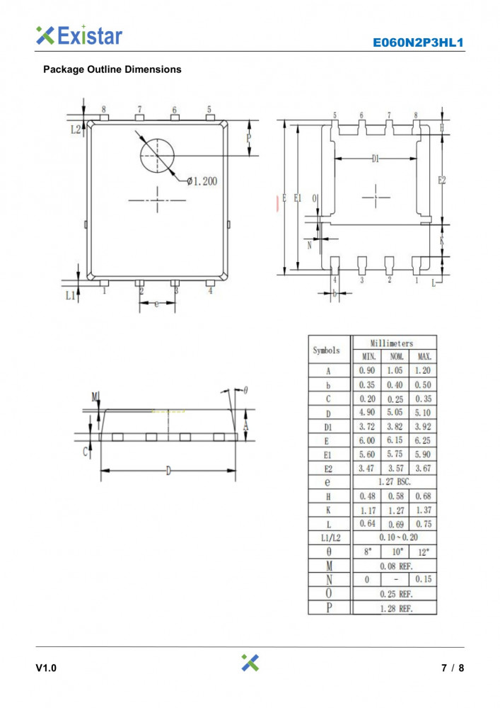 E060N2P3HL1 datasheet page 7