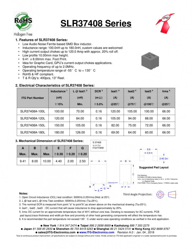 SLR37408 technical document page 1