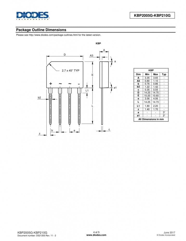 KBP206G datasheet page 4