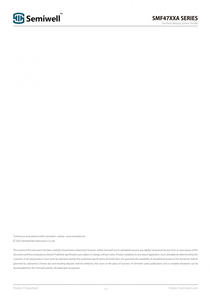SMF4760A datasheet preview page 7