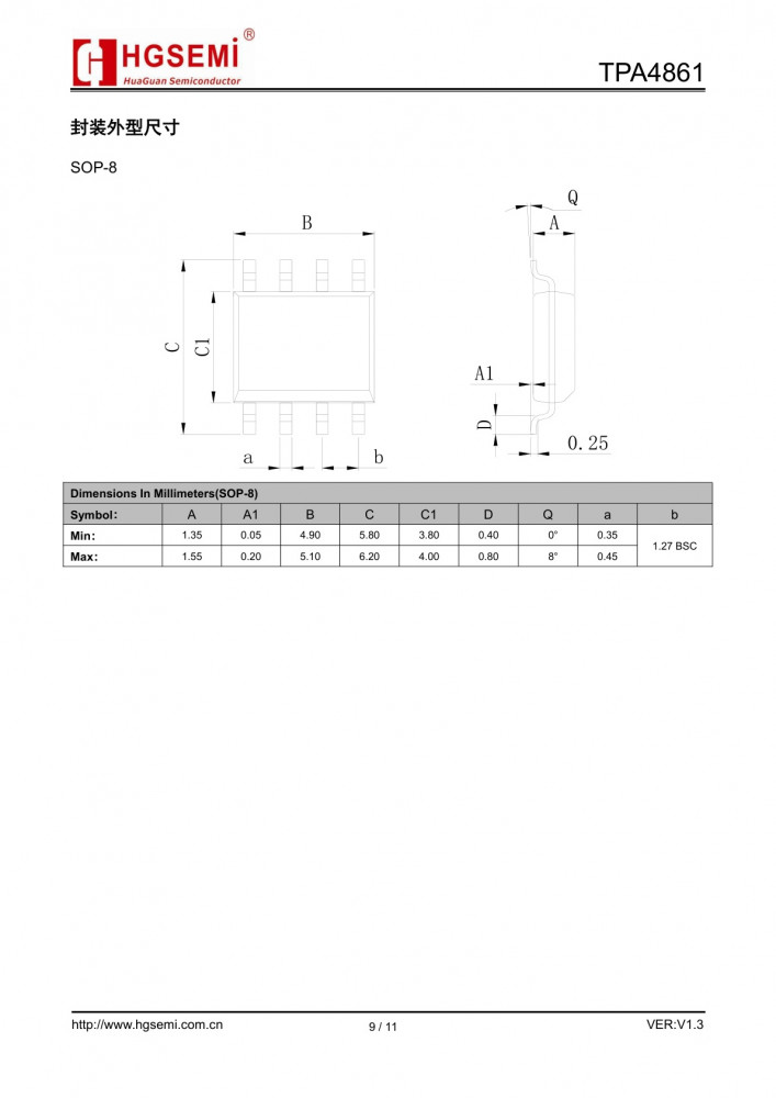 TPA4861 datasheet page 9