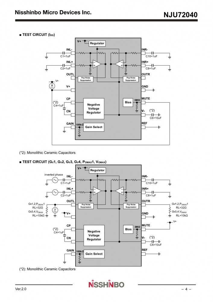 NJU72040 technical document page 4