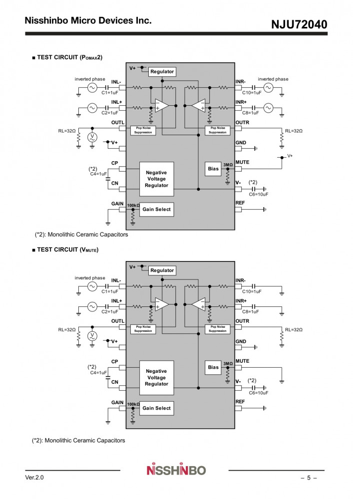 NJU72040 technical document page 5