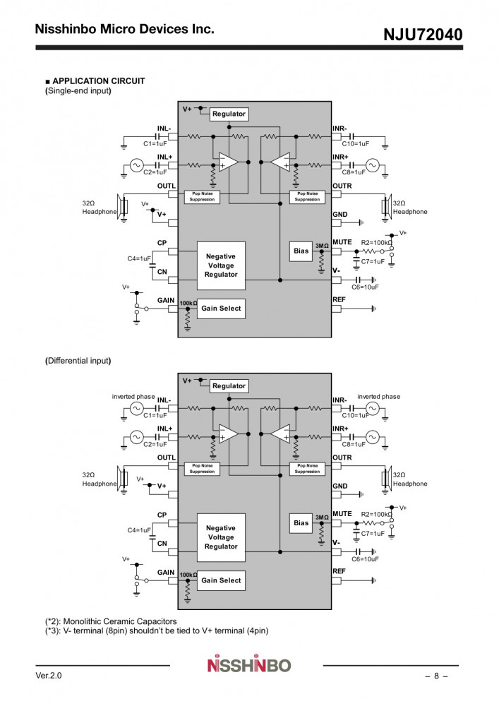 NJU72040 technical document page 8