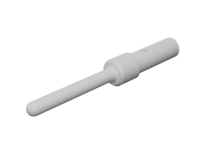 Heavy-Duty Turned Crimp Contact for 5A D-Sub Inserts and Modules, Male, Gold (Au) Plated Copper Alloy, 0.14-0.35mm² (26-22 AWG), 100 per Bag for sale
