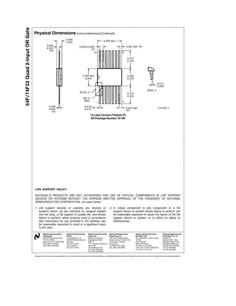 54F32/B2A datasheet page 7
