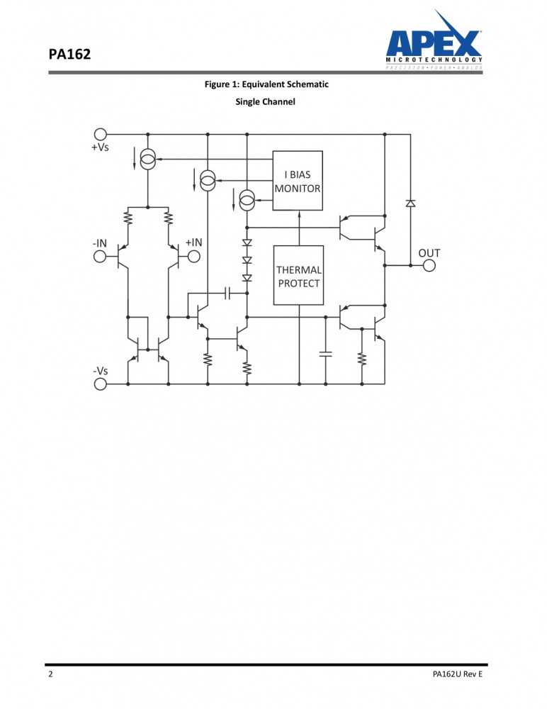 PA162 datasheet page 2