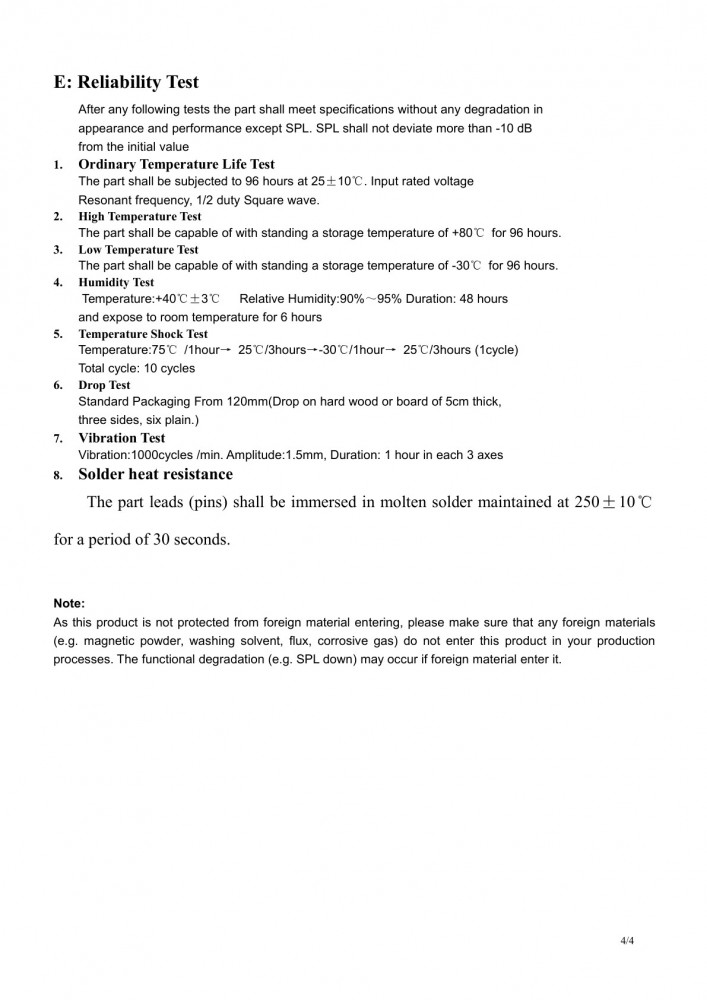 GMD9505YB-3V2700 approval specification page 4