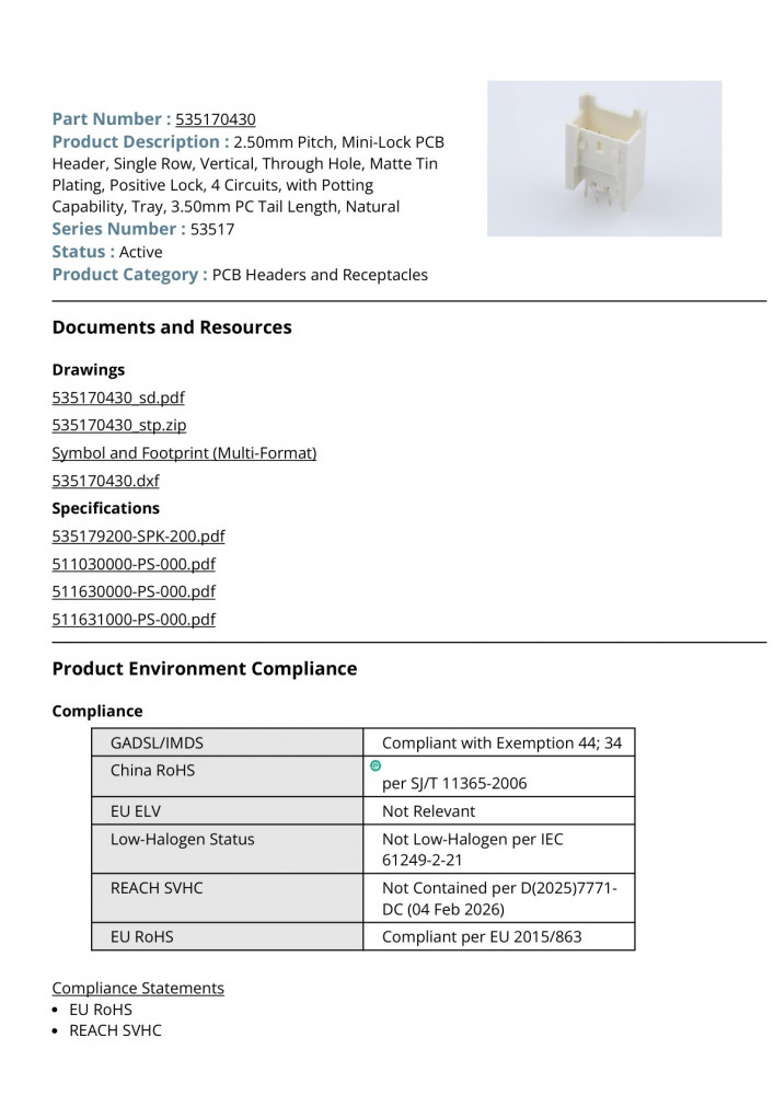 535170430 technical document preview, page 1