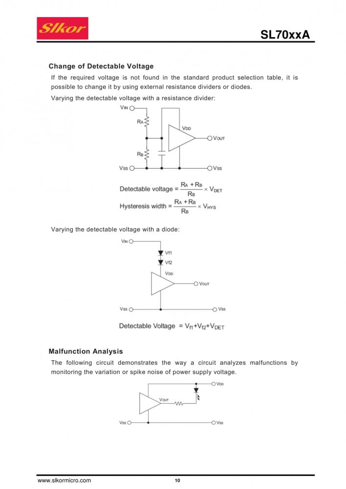 SL7050AQ datasheet page 10