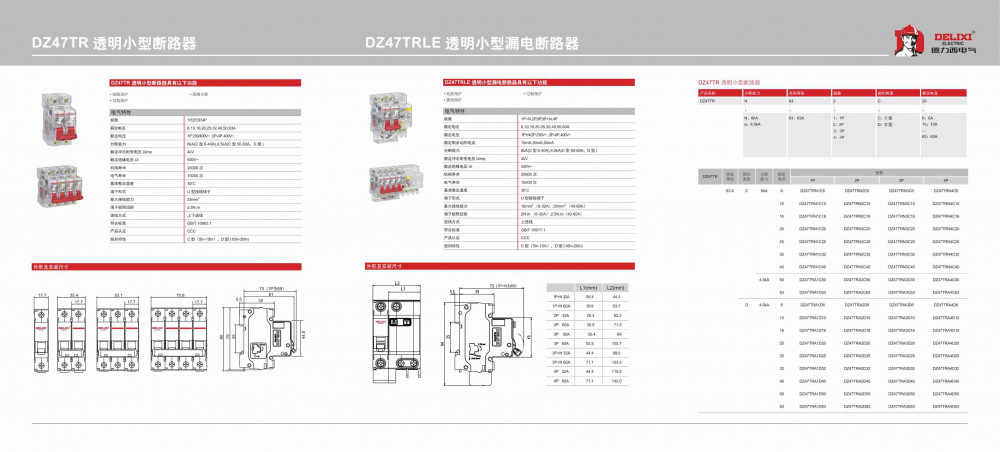 DZ47TRLE product documentation page 2