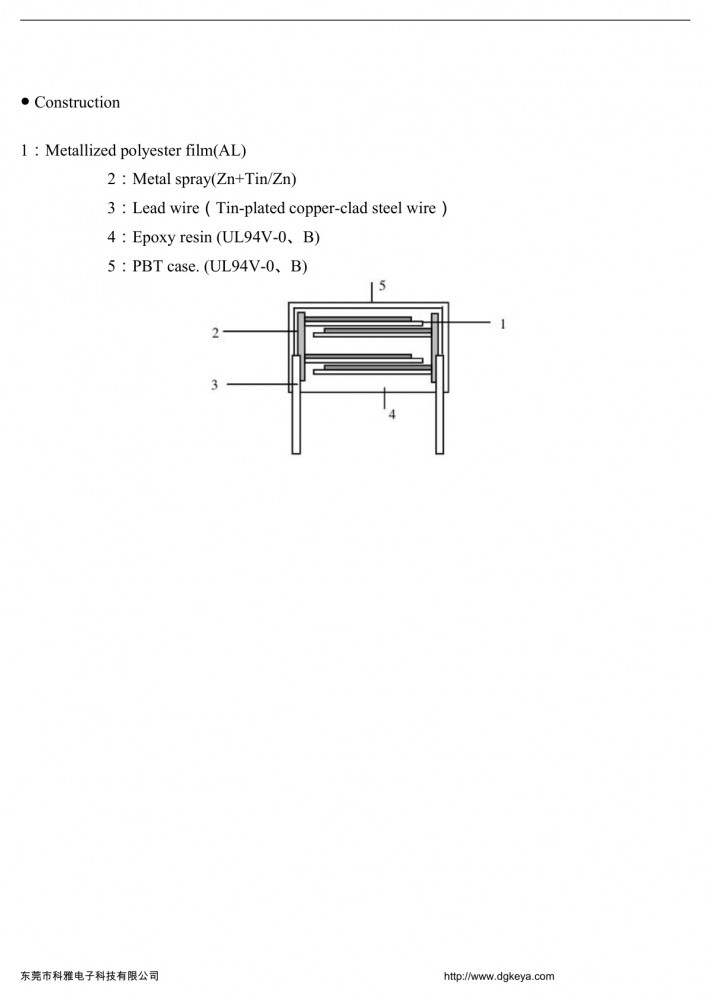 KYET MEB105K2H1501 specification page 4