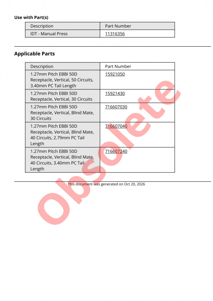 Molex 622004600 document image, page 3