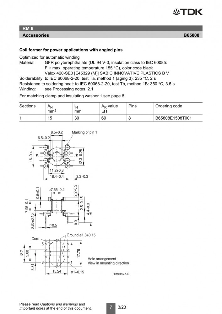 RM 6 technical document page 7