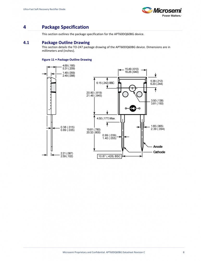 APT60DQ60BG datasheet page 10