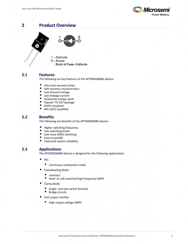 APT60DQ60BG datasheet page 4