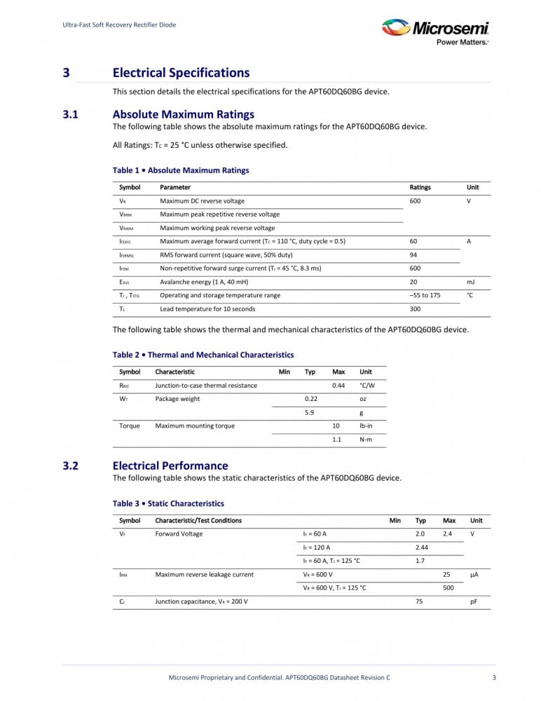 APT60DQ60BG datasheet page 5