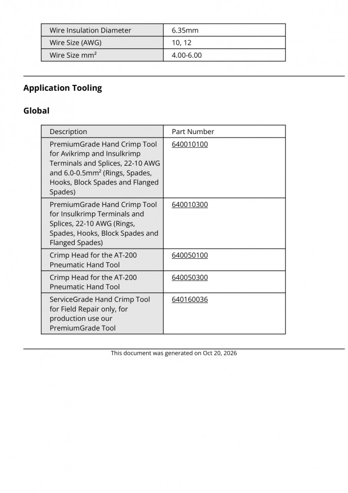 MOLEX 191210051 document page 3