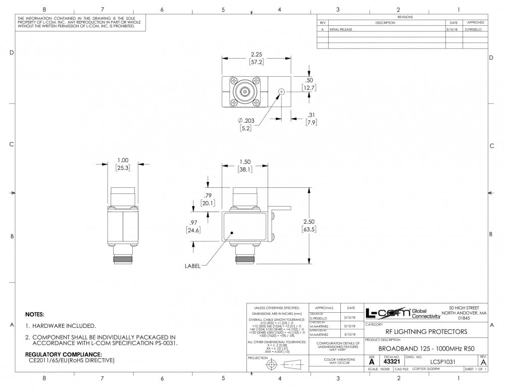 LCSP1031 technical document page
