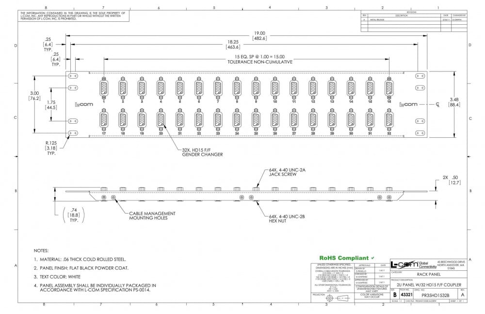 PR35HD1532B technical document page