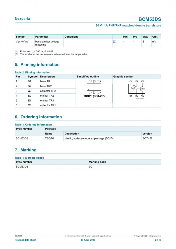 BCM53DSX datasheet page 2