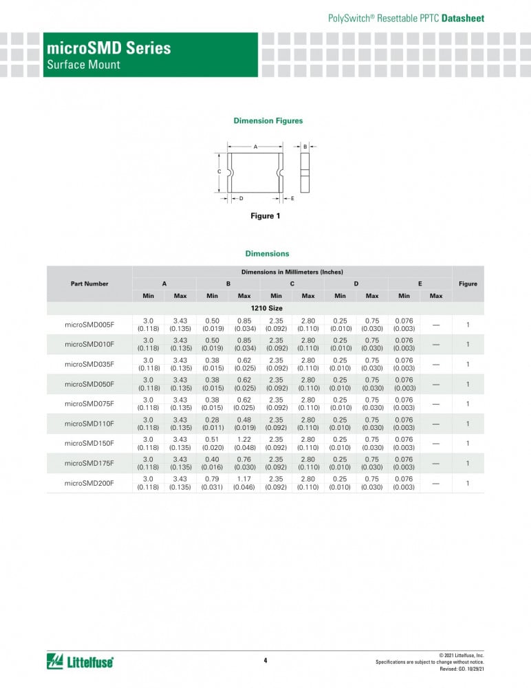 MICROSMD010F-2 datasheet page 4