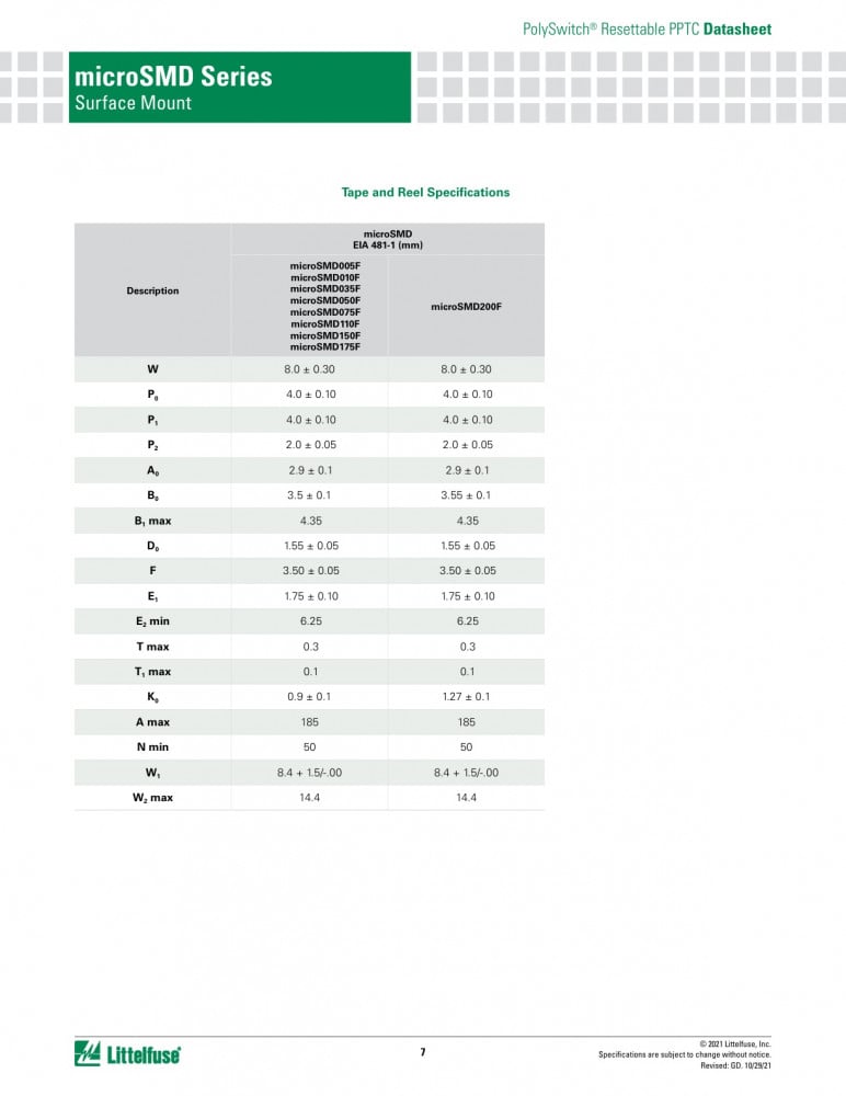 MICROSMD010F-2 datasheet page 7