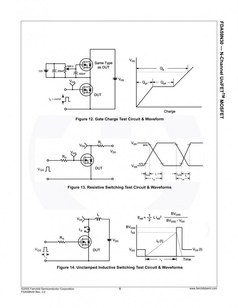 FDA59N30 datasheet page 6