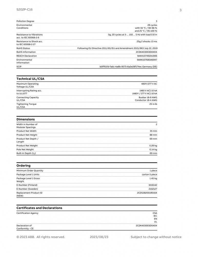 ABB S202P-C16 document page 3