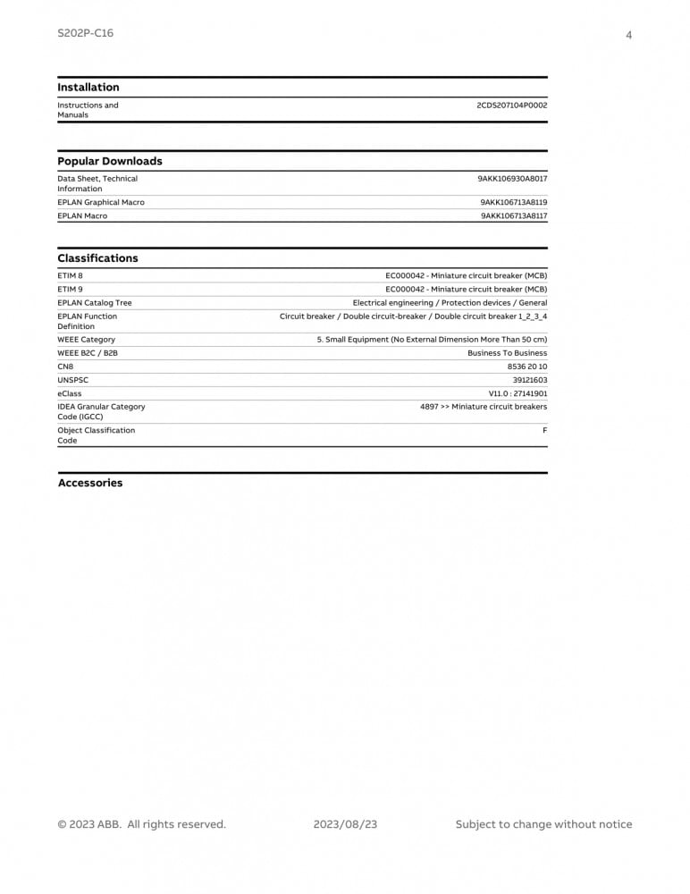ABB S202P-C16 document page 4