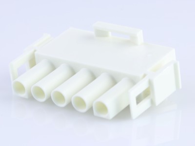 2.50mm, 3.50mm CMC Header, Right-Angle, 48 Position, 1 Port, Black, Peg,  Lead-Free