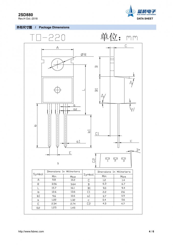 2SD880 datasheet page 4