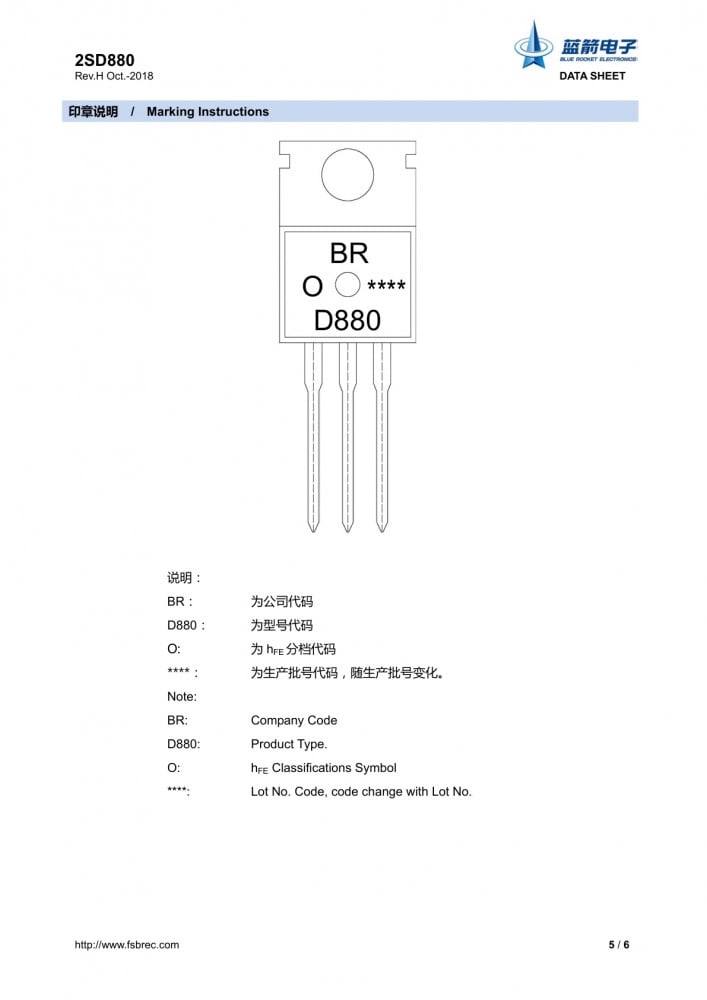 2SD880 datasheet page 5