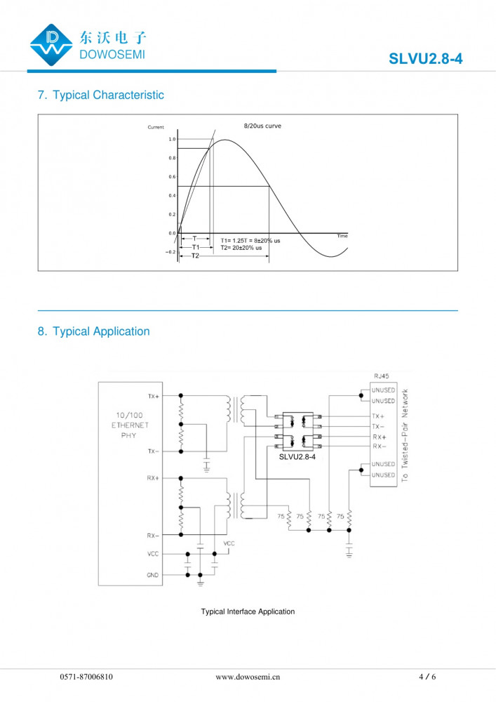 SLVU2.8-4 datasheet page 4