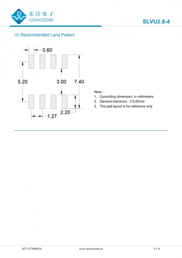 SLVU2.8-4 datasheet page 6