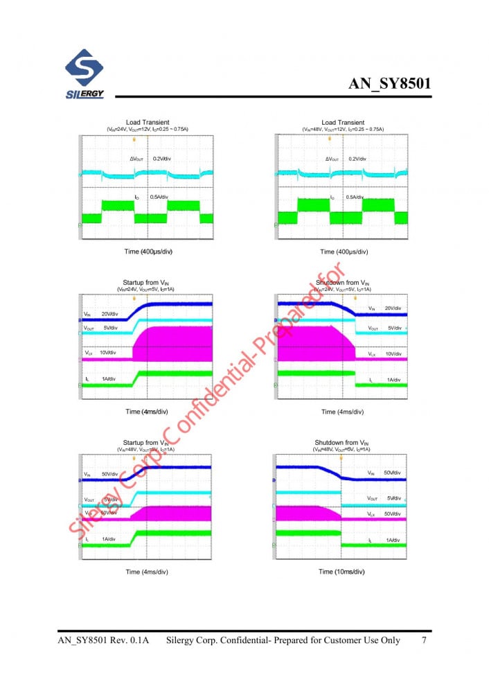 SY8501FCC datasheet page 7