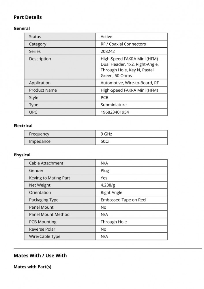 MOLEX HFM documentation image, page 2